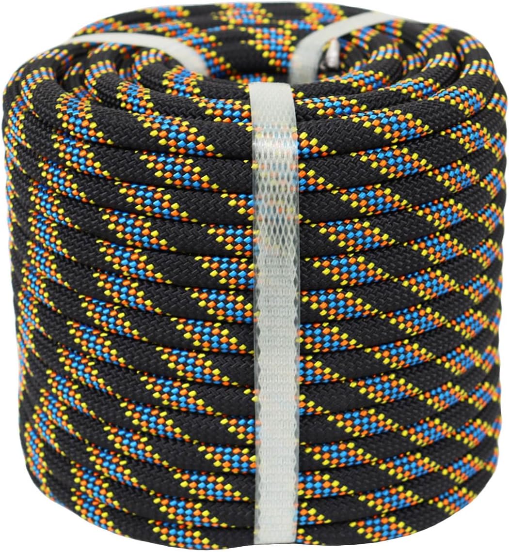 Braided Polyester Arborist Rigging Rope (3/8 inch X 50 feet) High ...