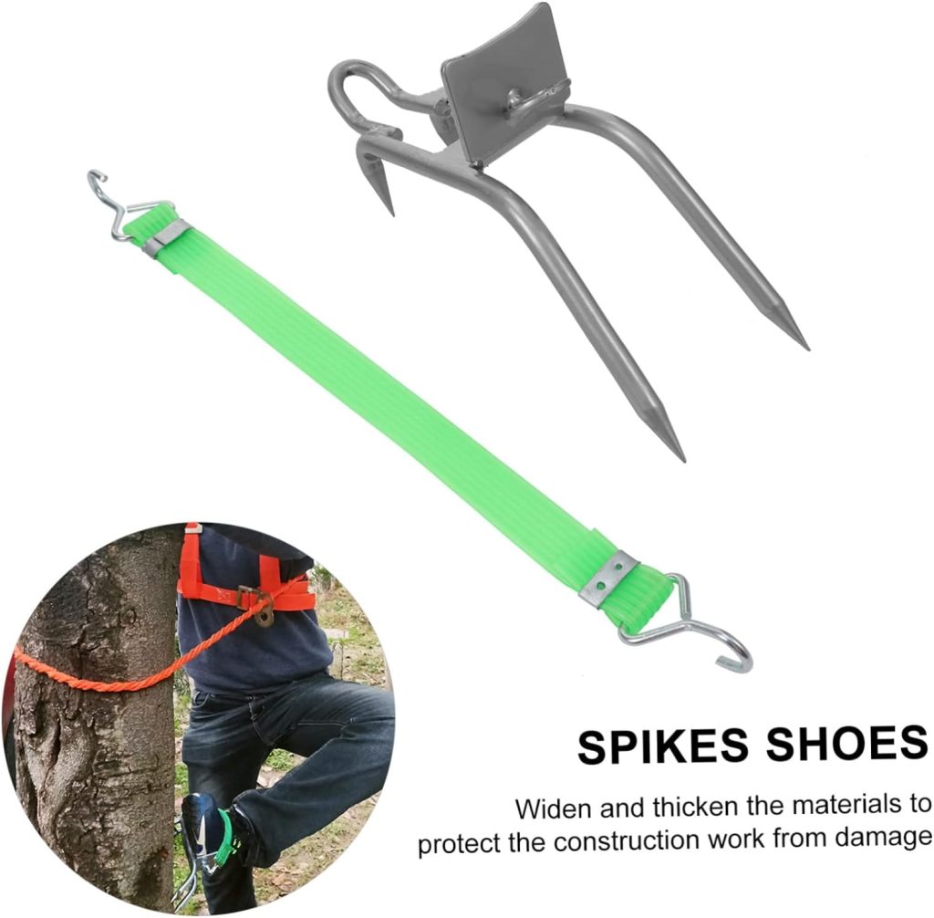 1 Pair Tree Climbing Shoes Climb Tree Safety Simple Climbing Nail Tree ...