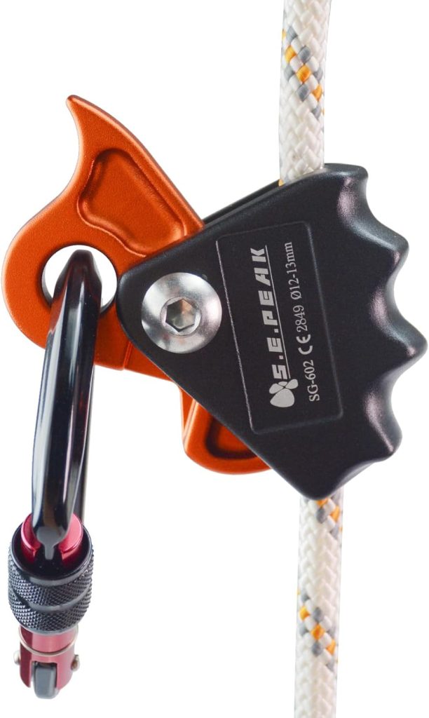 15kN Rope Grab,CE Certified Fall Arrestor Ascender, Flip Line Adjuster ...