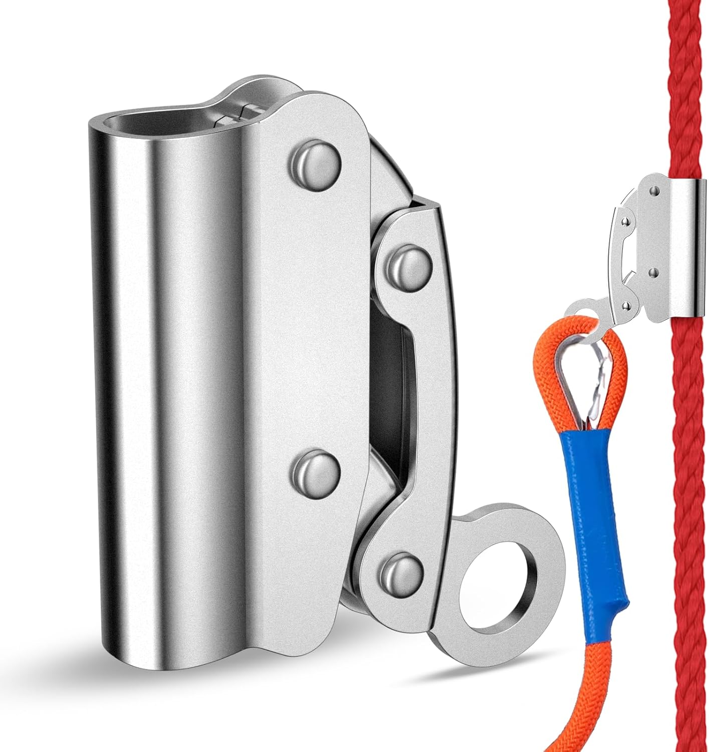 Self-Locking Rope Grab Ascender, Alloy Steel, Suitable for Heavy ...